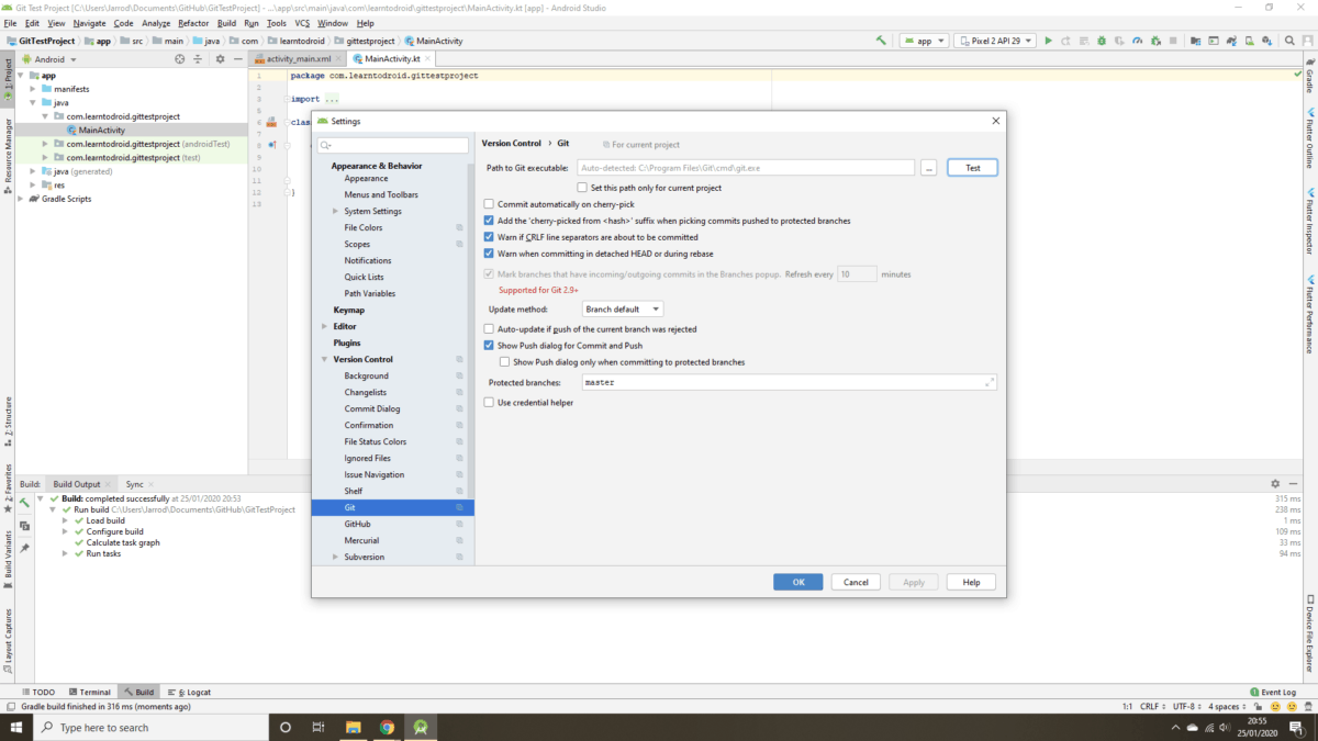 How To Use Git And Github In Android Studio Learn To Droid