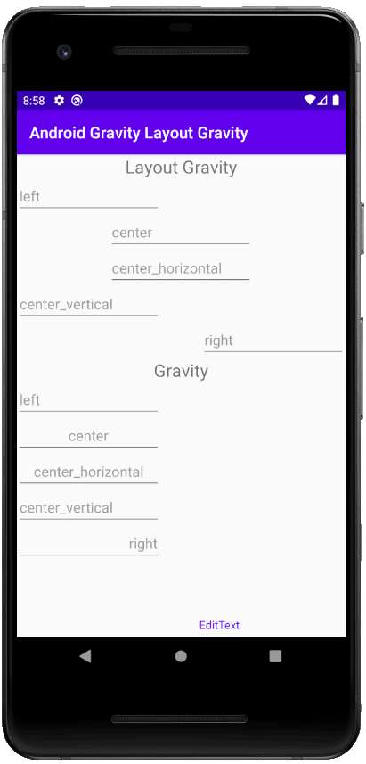 What Is The Difference Between Gravity And Layout Gravity In Android